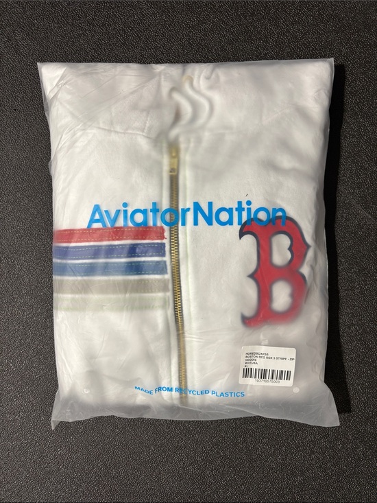 Aviator Nation | Shirts | New Aviator Nation Red Sox 5 Stripe Zip ...
